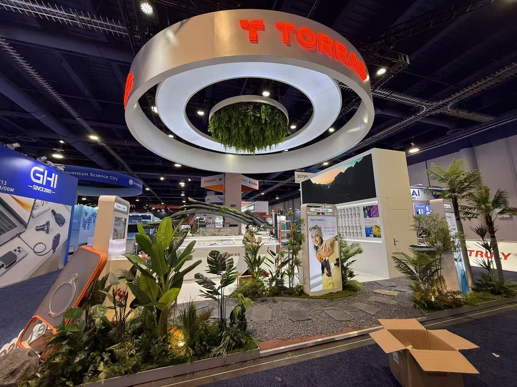 4 Open Side Exhibition Booth Design USA